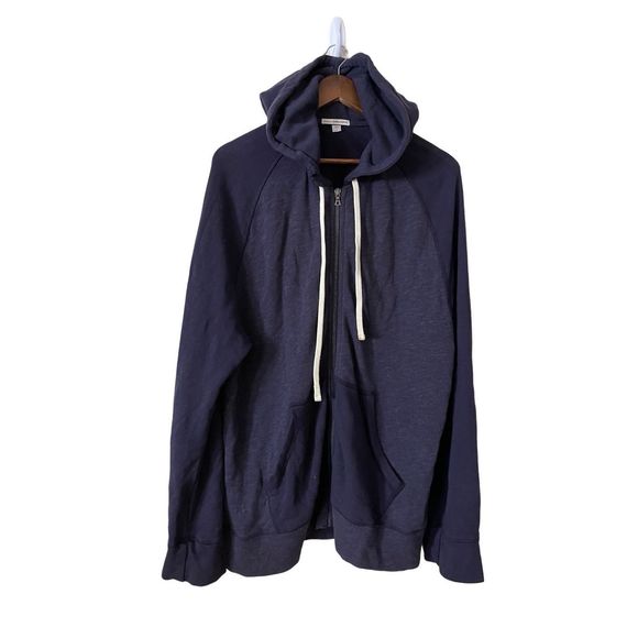 James Perse | Jackets & Coats | Standard James Perse Vintage Terry Navy ...